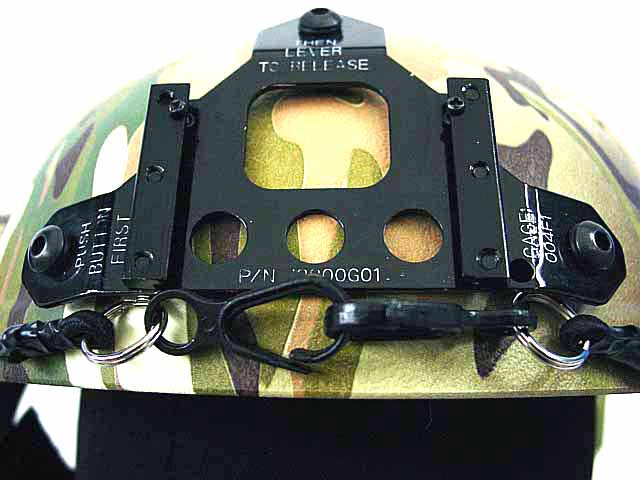 Integrated Ballistic Helmet (IBH) with NVG Mount and Side Rail-Multica ...