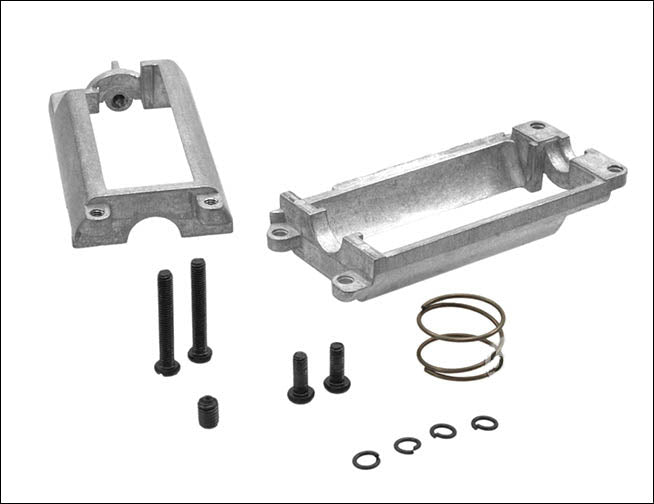SHS - Reinforced Motor Cage/ Motor Mount for V3 Gearbox in Blue Color ...