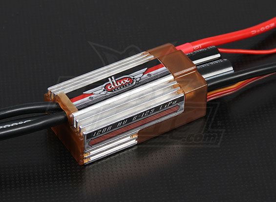 Turnigy dlux 120A HV Brushless (6-12S) Speed Controller (OPTO) – Tiger ...