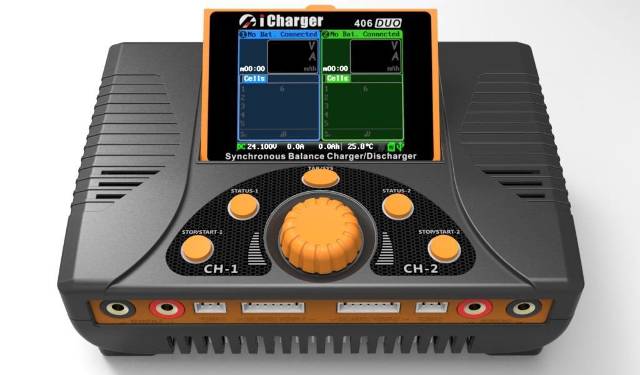ICharger 406DUO 1400W 40A (2-6S) Dual Port DC Charger - PreOwned ...
